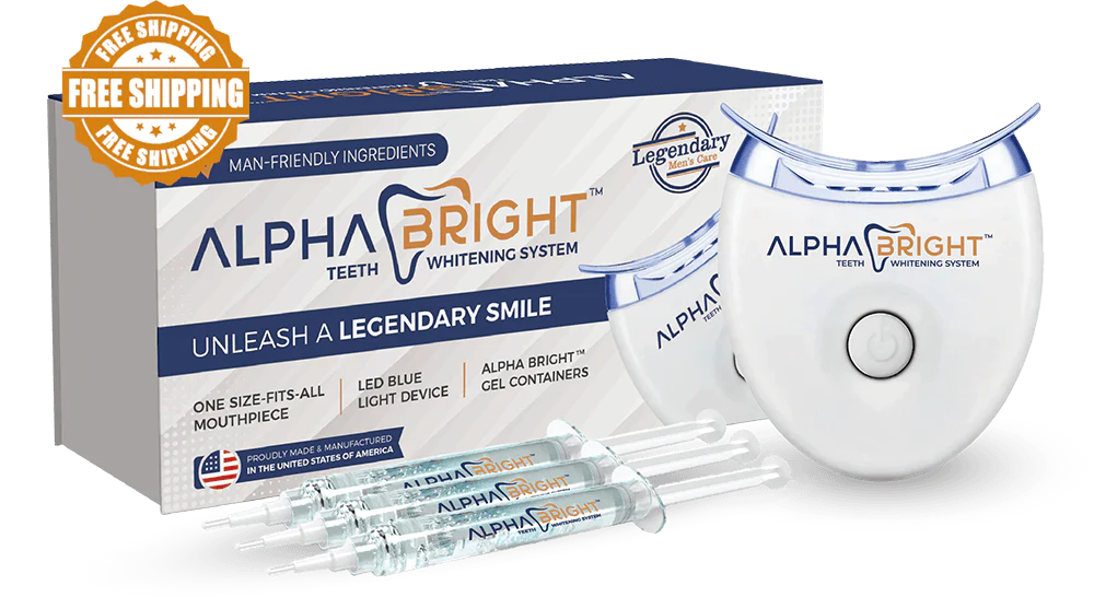 Legendary Men’s Care Alpha Bright™ Teeth Whitening System